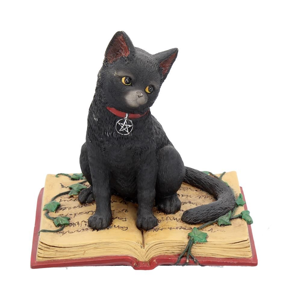 Eclipse Cat & Spell Book Figurine – Realm of the Witch