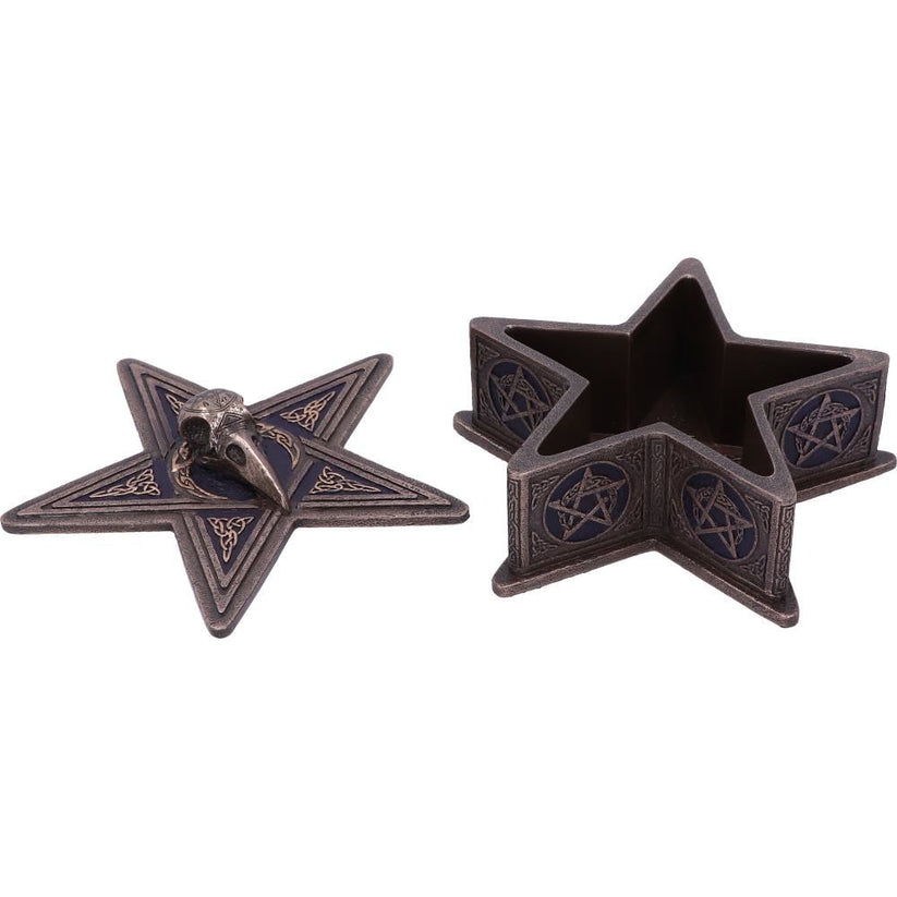 Pentagram Raven Box – Realm of the Witch