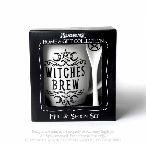 Mug and Spoon Set 'Witches Brew' by Alchemy – Realm of the Witch